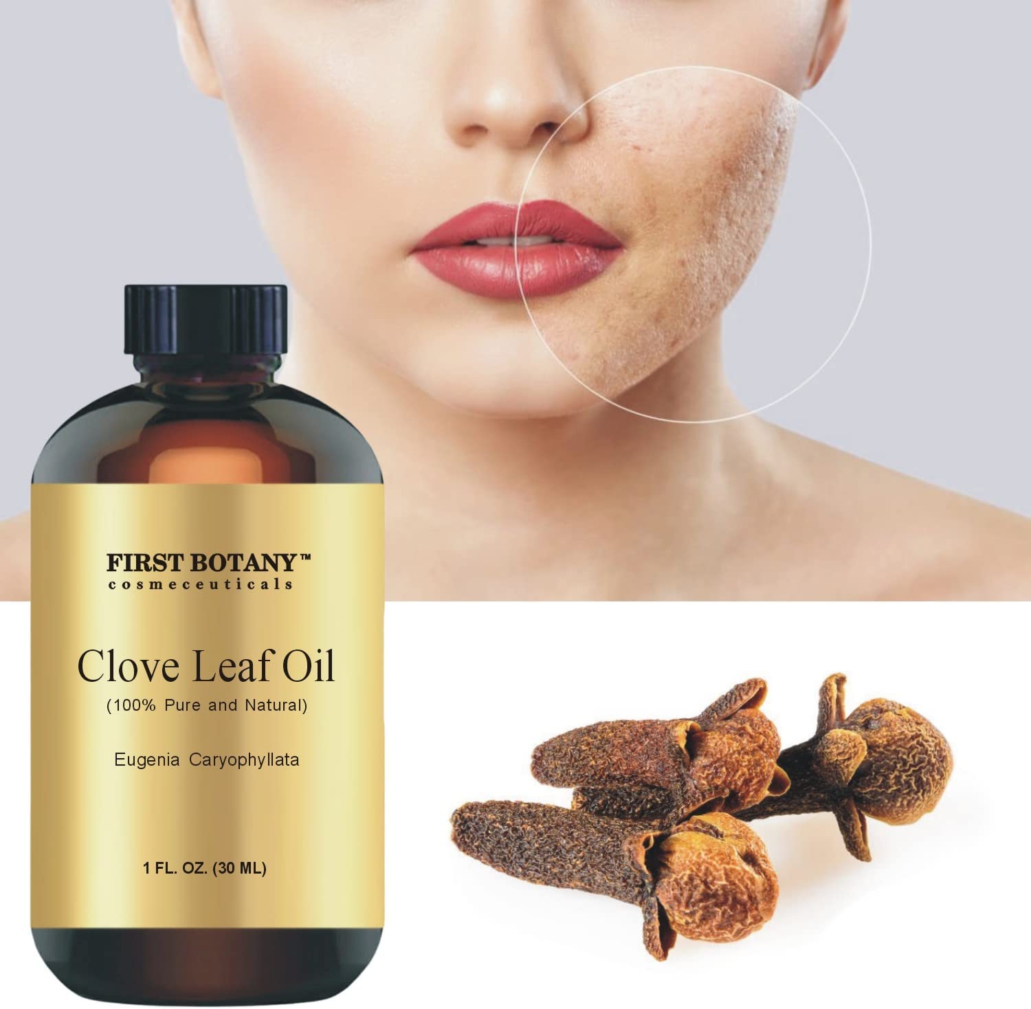 100% Pure Clove Essential Oil - Premium Clove Oil for Aromatherapy, Ma ...
