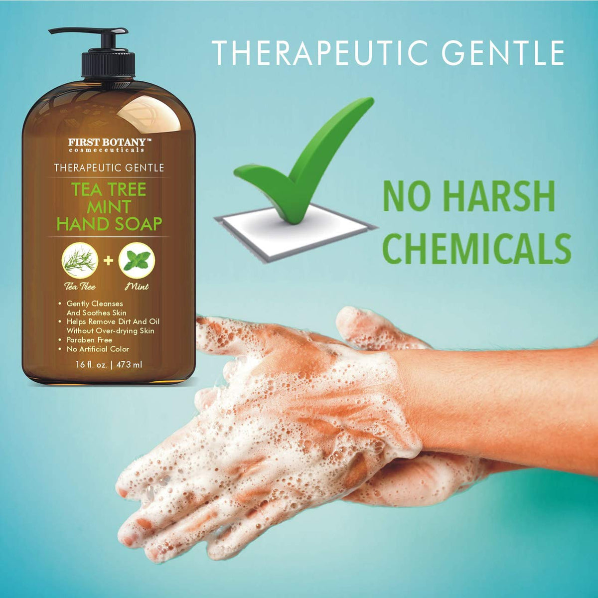 Tea Tree Mint Hand Soap – First Botany